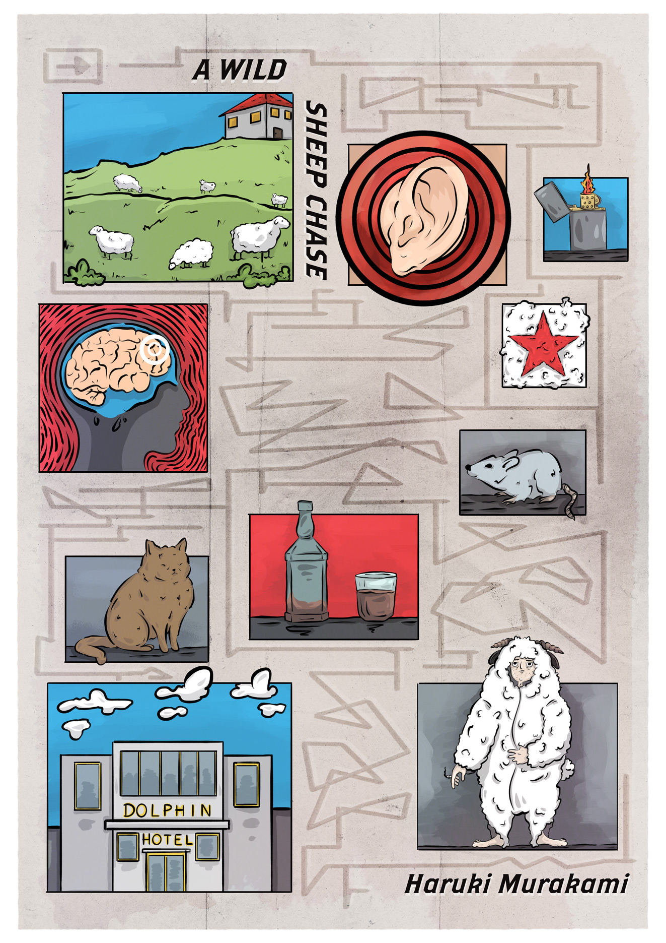 Alex Graf - Illustrator aus Bonn — inspired by Haruki Murakami