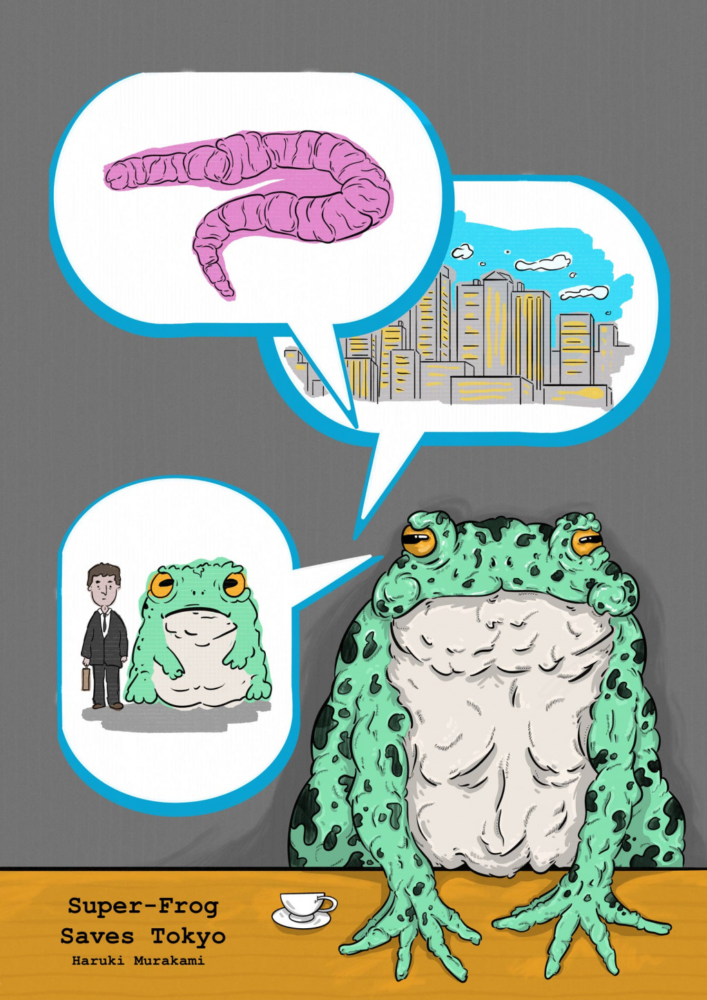 Alex Graf - Illustrator aus Bonn — inspired by Haruki Murakami