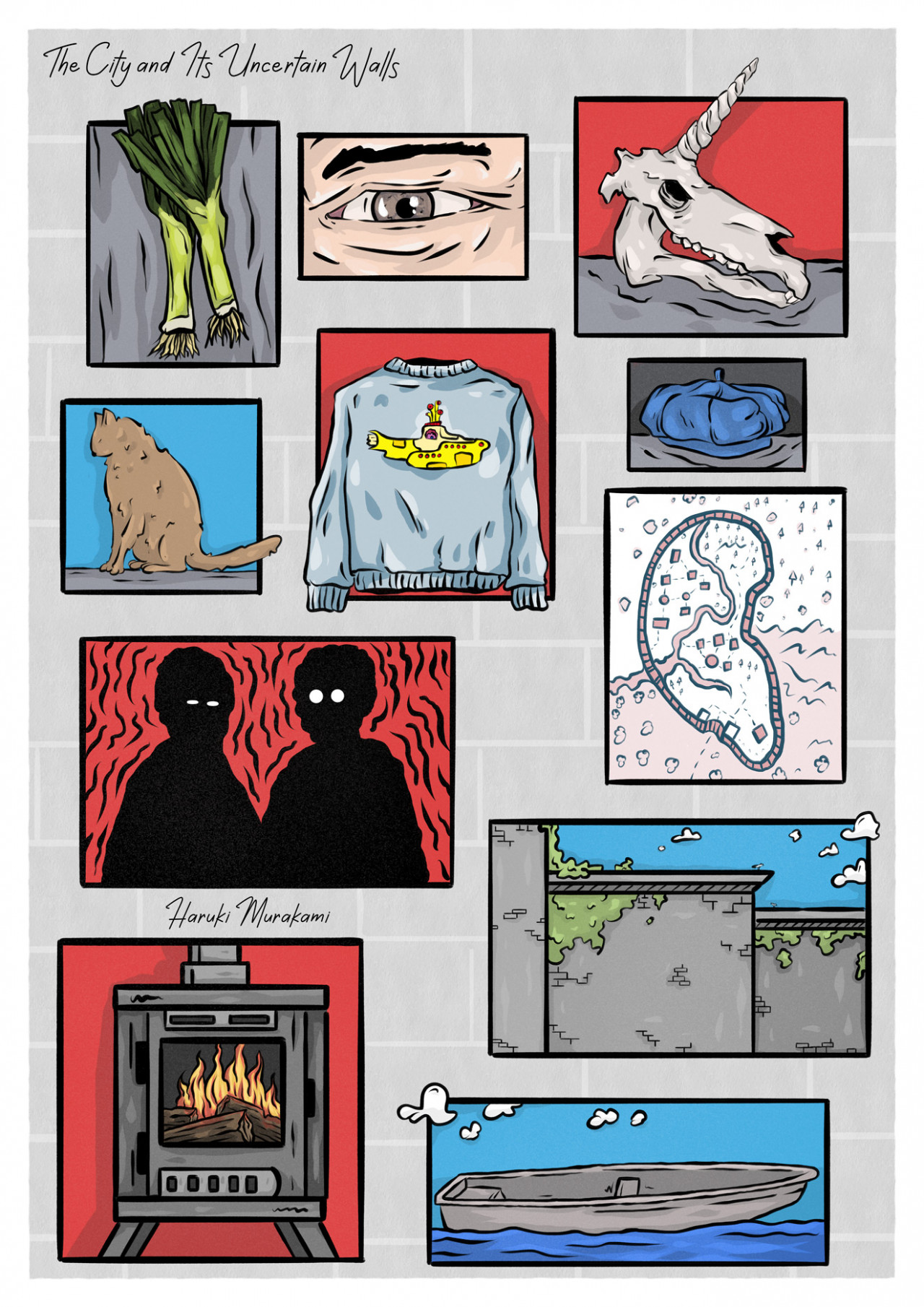 Alex Graf - Illustrator aus Bonn — inspired by Haruki Murakami